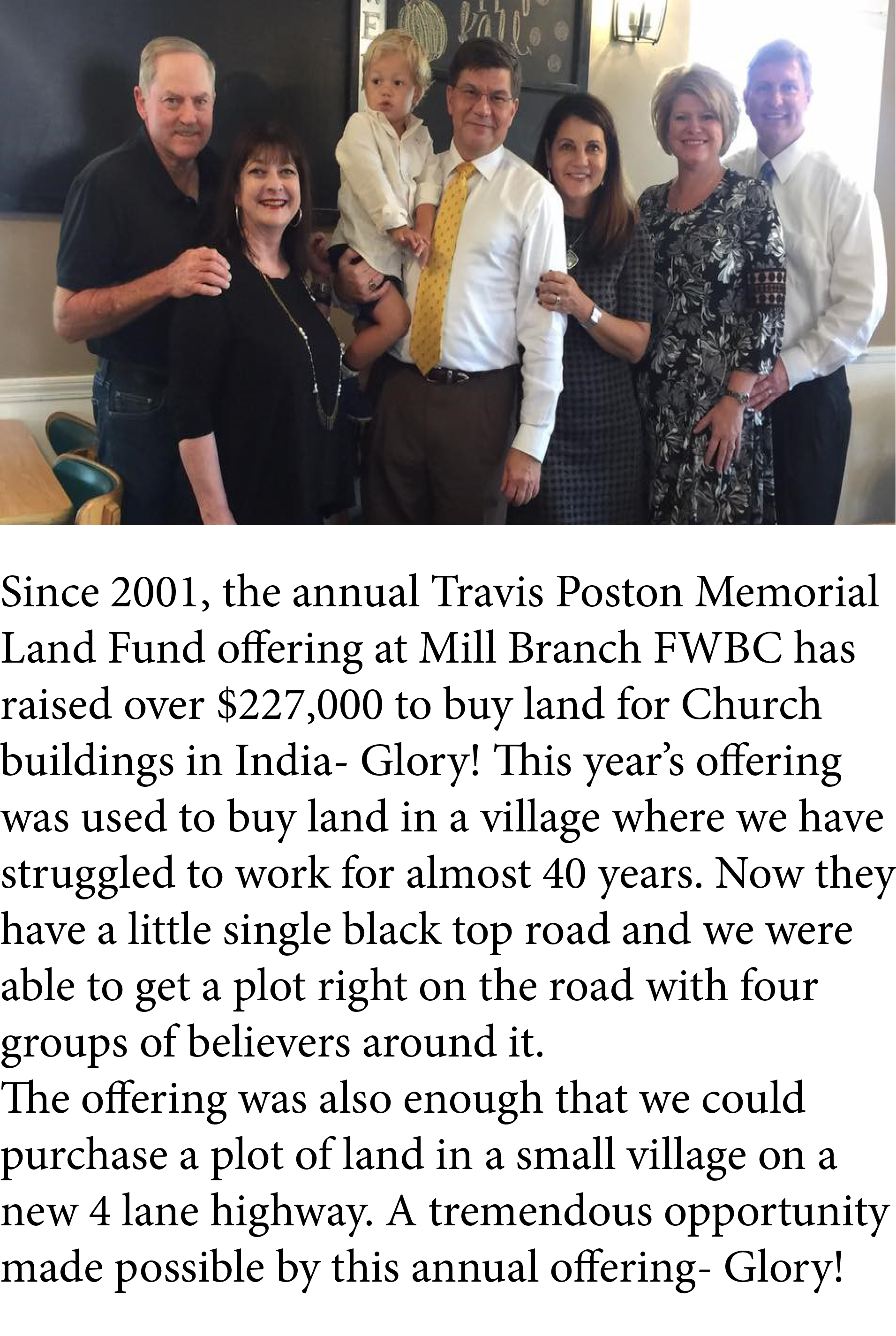 Travis Poston Land Fund